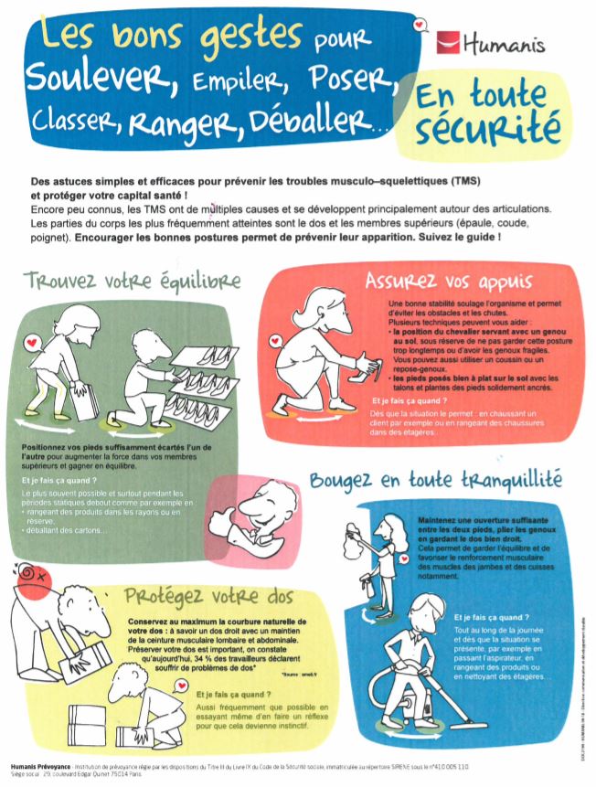 La prévention des troubles musculo-squelettiques La prévention des troubles musculo-squelettiques